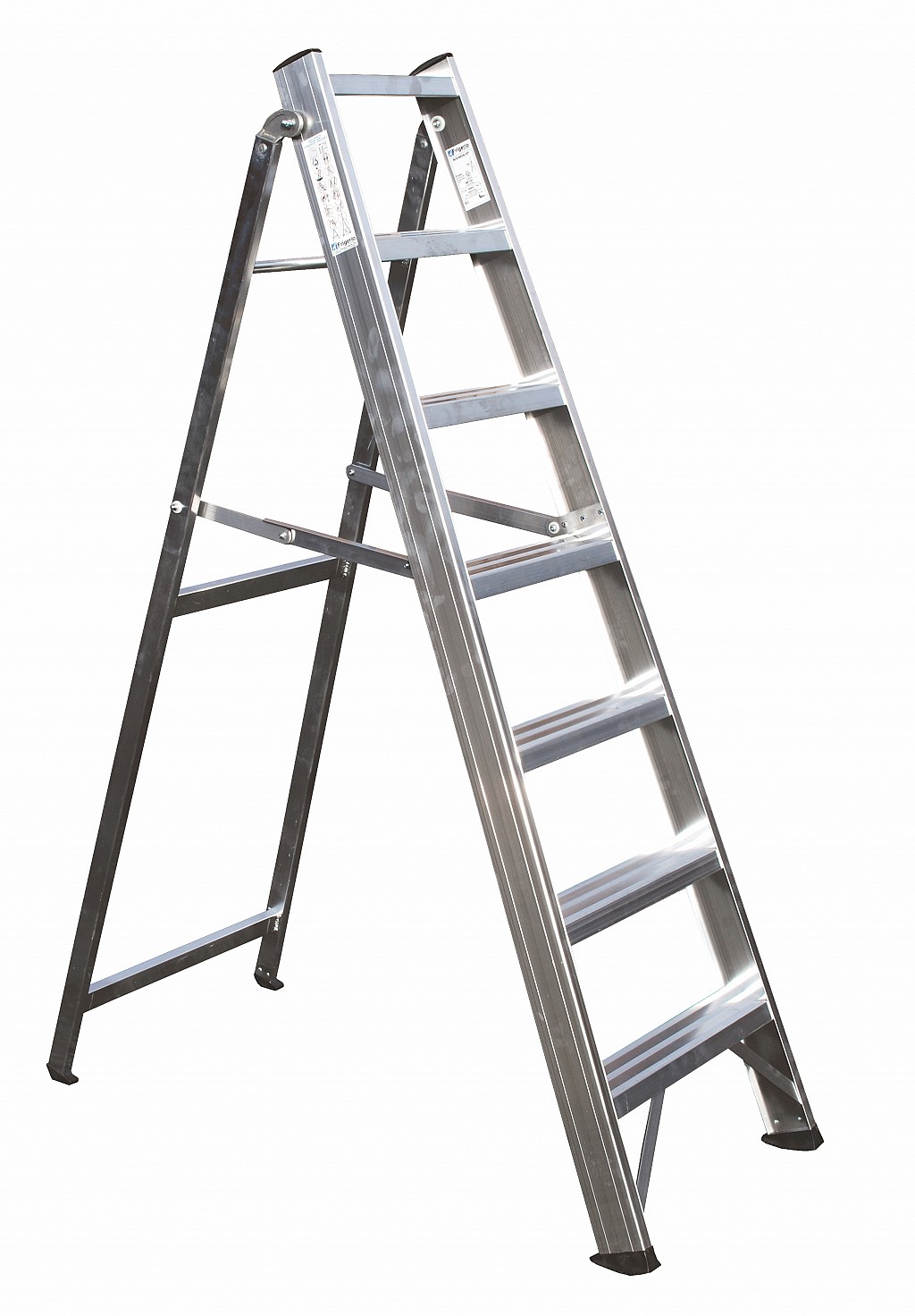 Professional single sided Alu step ladder 6016 | PTEAM d.o.o.